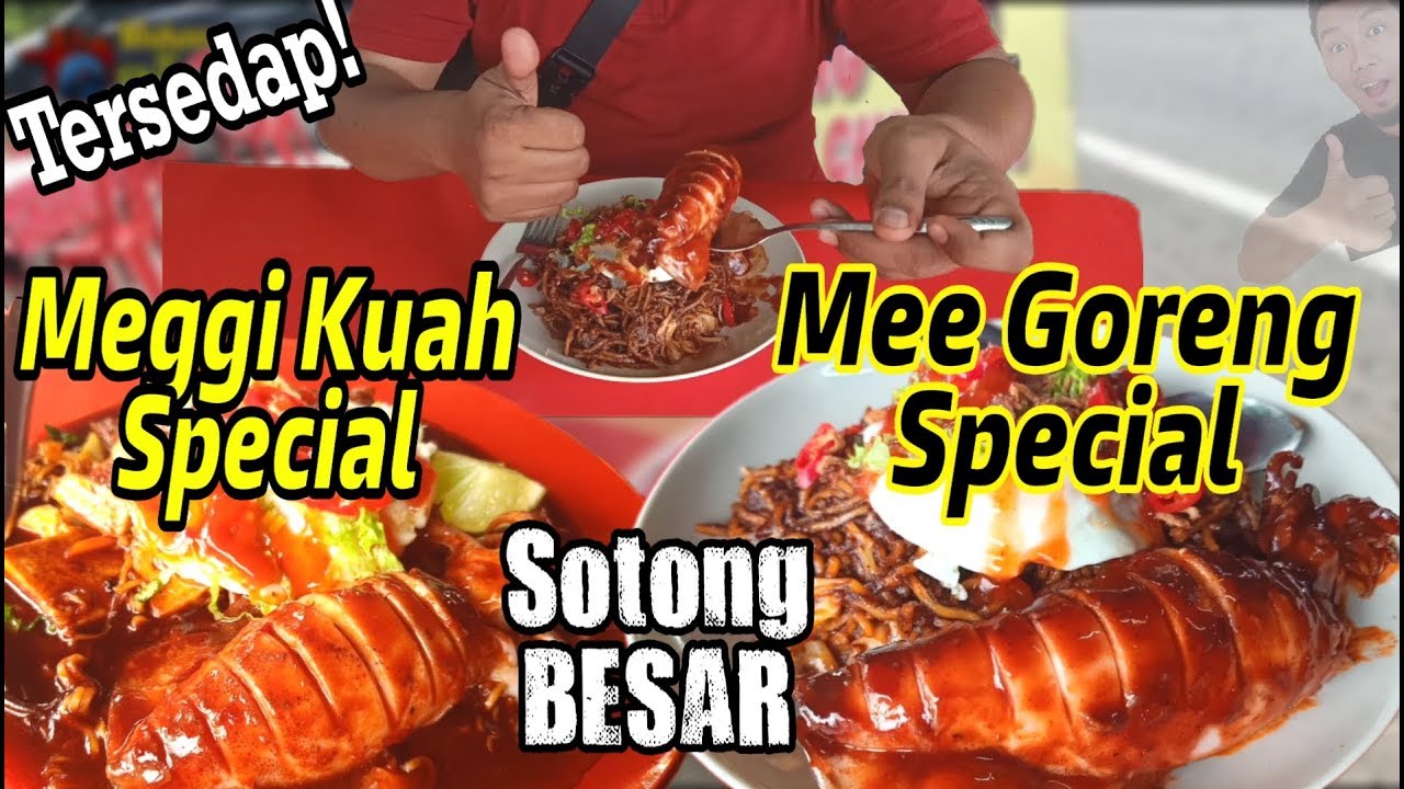 Maggi Kuah Sotong BESAR Paling SEDAP - YouTube