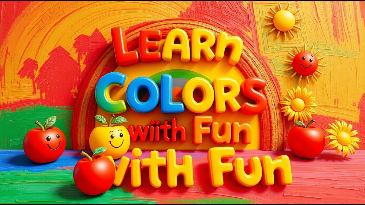 LEARN COLOURS WITH FUN - YouTube