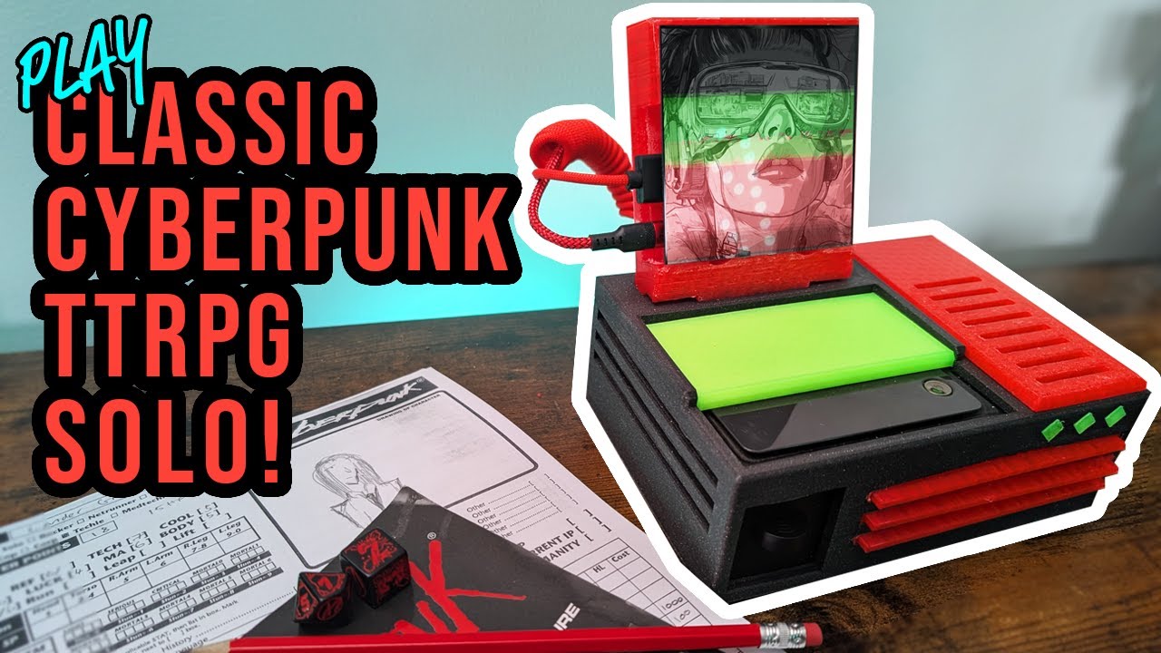 CYBERDECK BUILD: Play Cyberpunk 2020 SOLO! - YouTube