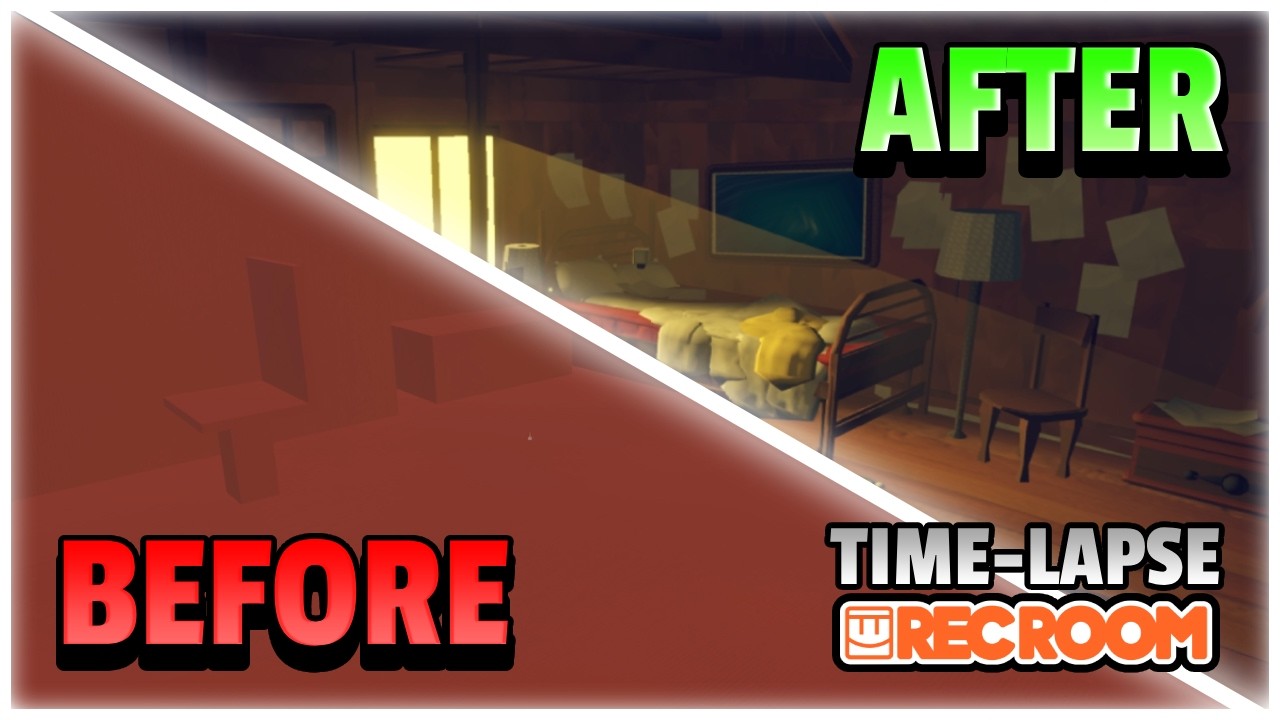 Abandoned Bedroom Scene | Rec Room Time-Lapse - YouTube
