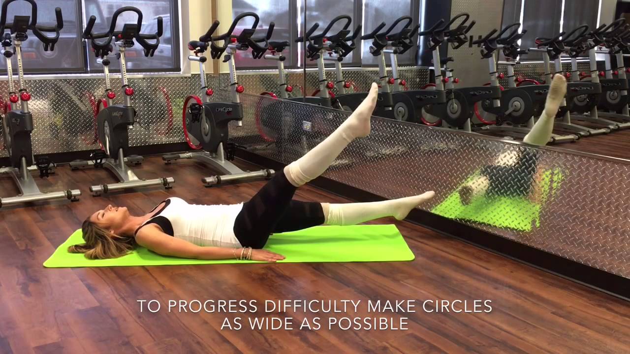 Single Leg Circle - YouTube