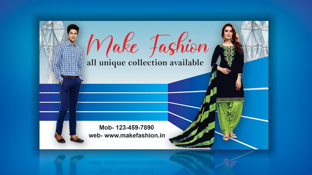 How To Design Banner In Coreldraw | Banner Kaise Banaye | Creative ...