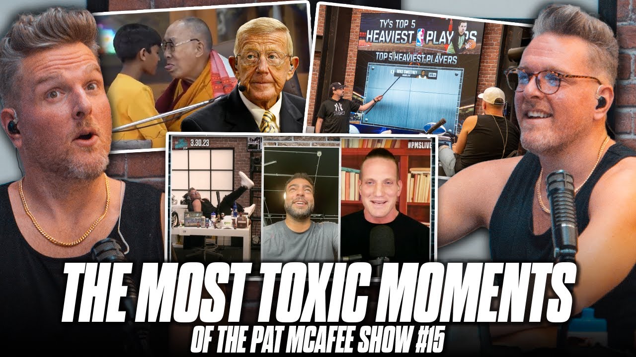 An Hour Of The Most Toxic Moments From The Pat McAfee Show | Part 15 ...
