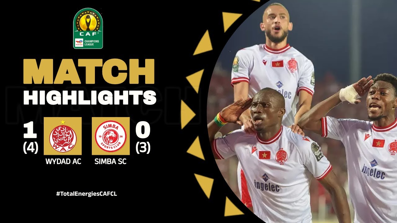 Wydad AC vs Simba SC | CAF Champions League 2022-23 - YouTube