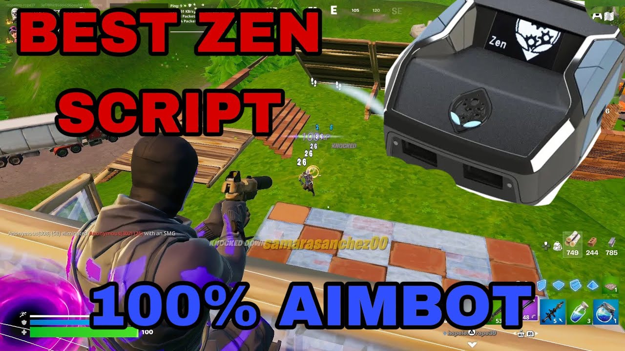 The NEW BEST Zen Script for Fortnite + MOD MENU | Nox Zen Scripts - YouTube