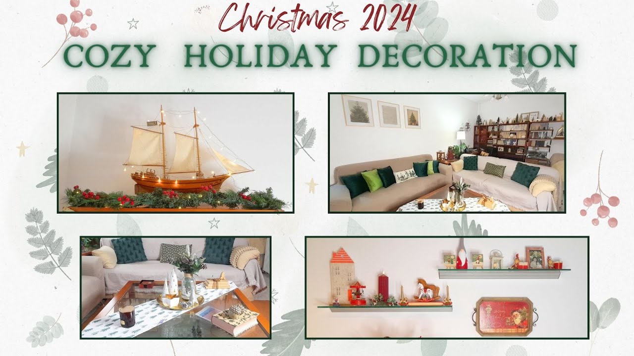 🎄 COZY ΧΡΙΣΤΟΥΓΕΝΝΙΑΤΙΚΗ ΔΙΑΚΟΣΜΗΣΗ 2024 || ΠΡΟΤΑΣΕΙΣ ΓΙΑ DIY ...