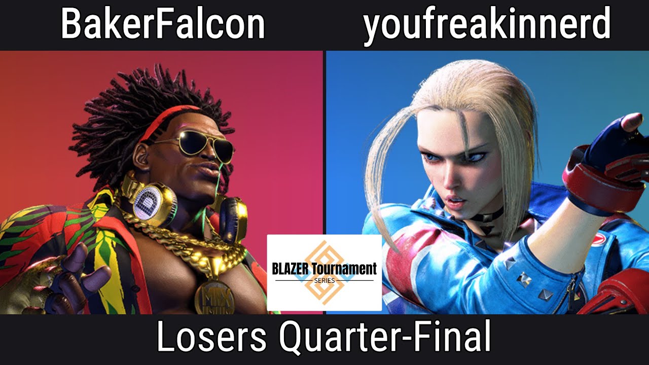 BakerFalcon Vs youfreakinnerd - BLAZER - FIREBALL #17 SF6 Losers ...