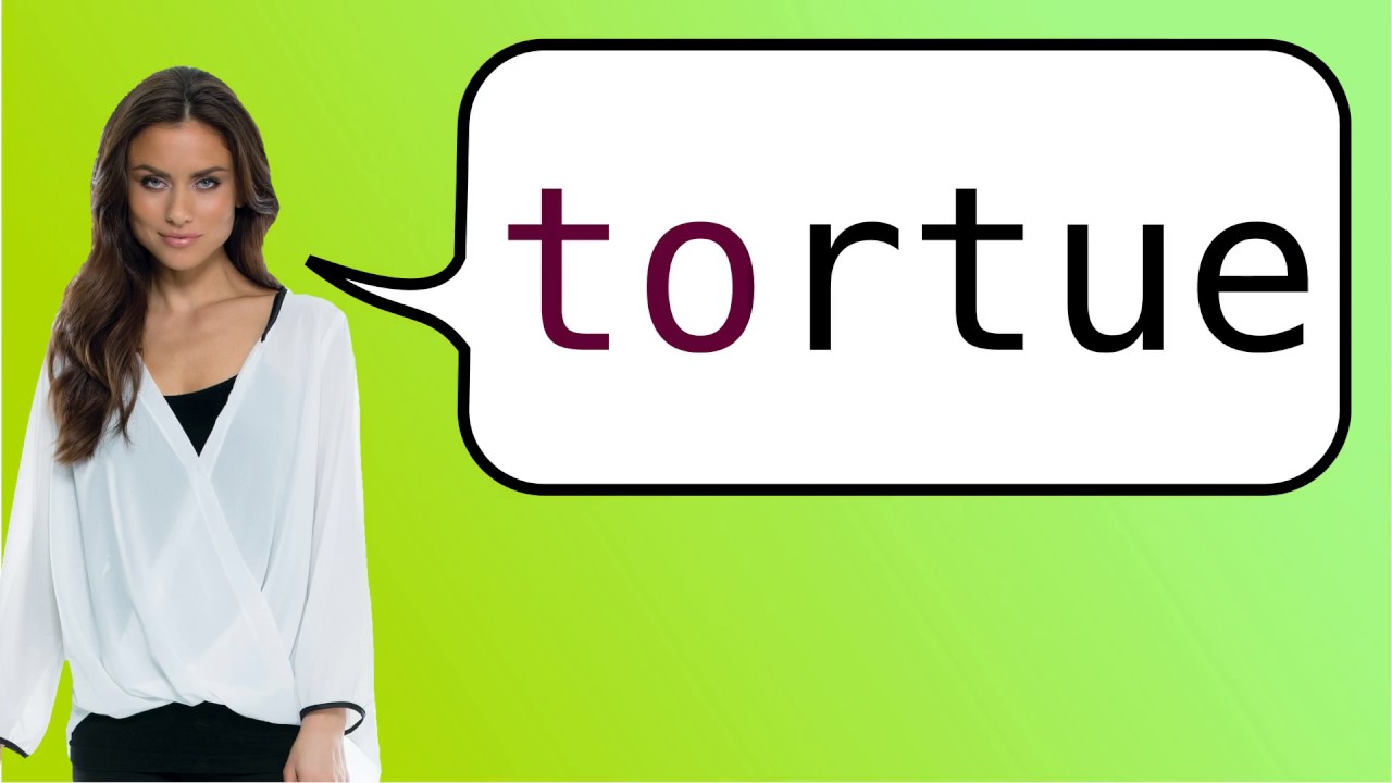 How to say turtle in French? - YouTube