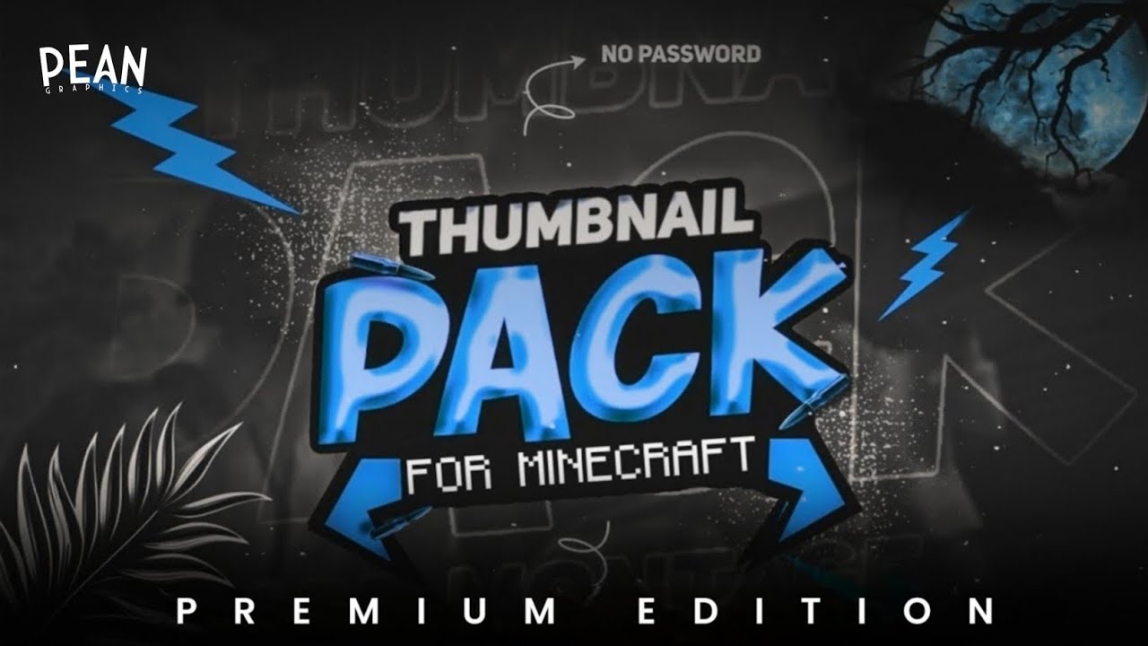 Minecraft Thumbnail Pack ( Premium Edition ) - YouTube