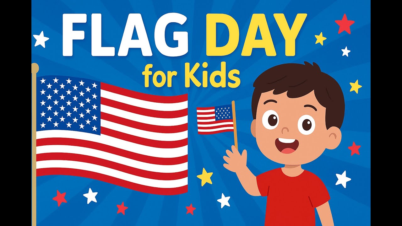 🇺🇸 Flag Day for Kids! | Fun Facts for Kids About the American Flag 🎉 ...