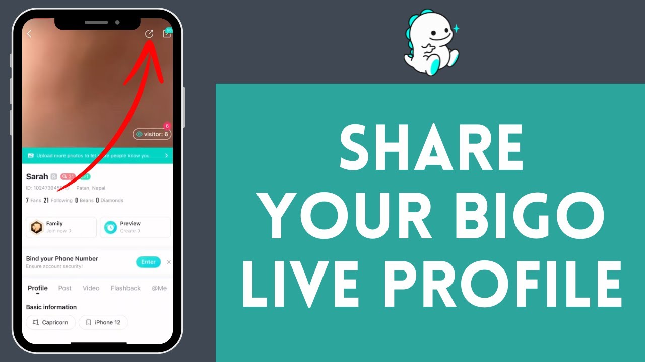 How to Share Your Bigo Live Profile (2024) | Forward Your Bigo Live ...
