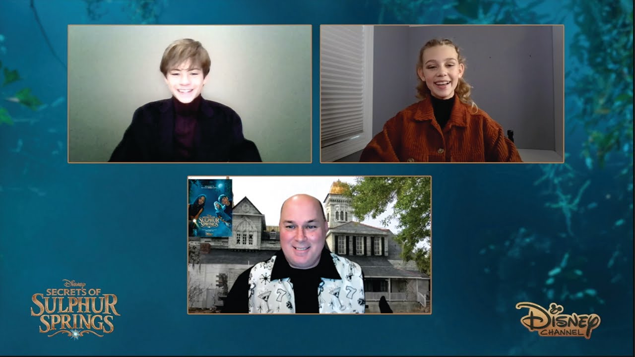 Preston Oliver & Elle Graham Interview - Secrets of Sulphur Springs S2 ...