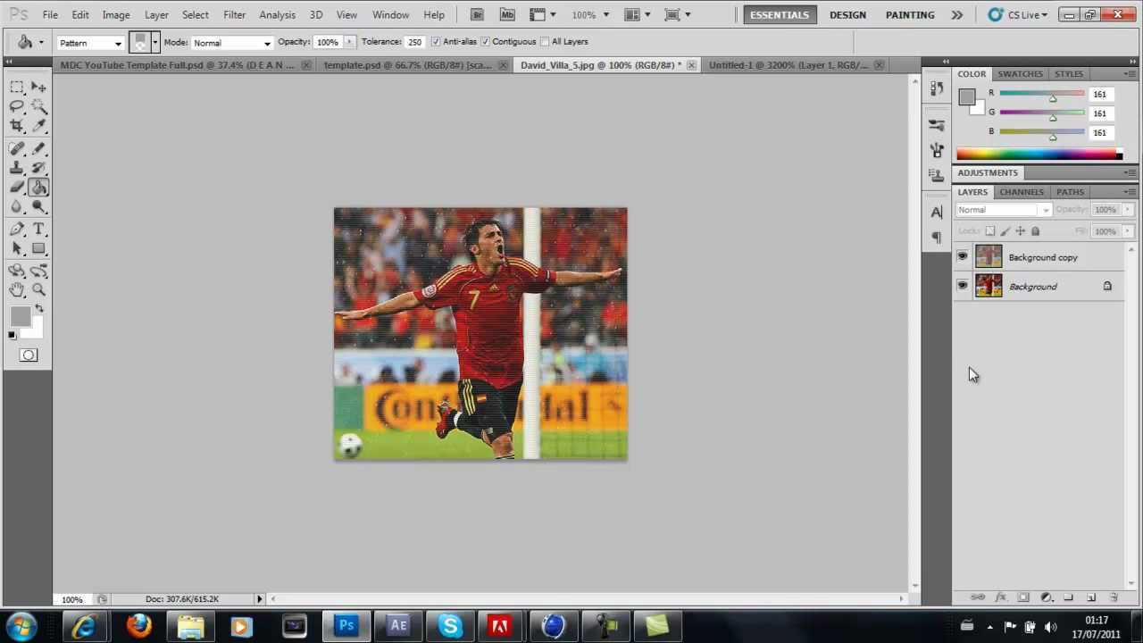 TUTORIAL : How to create Scale Lines on images in Photoshop - YouTube