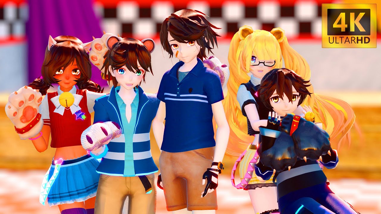 FNAF MMD Showcase Who's Your Favorite?💖Security Breach/Sister Location ...