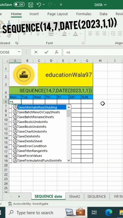 #viral #exceltutorial #excel #shorts #excelcourse - YouTube