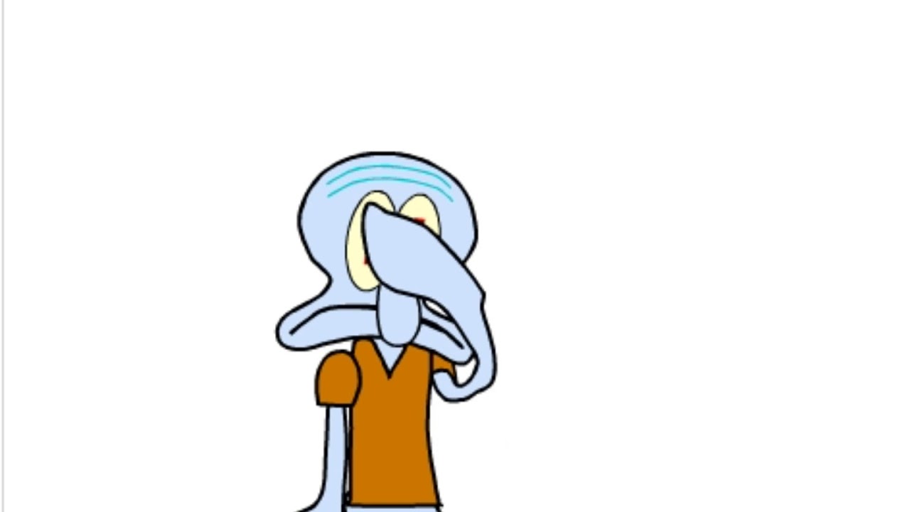 Live Footage of Squidward Tentacles Facepalming - YouTube