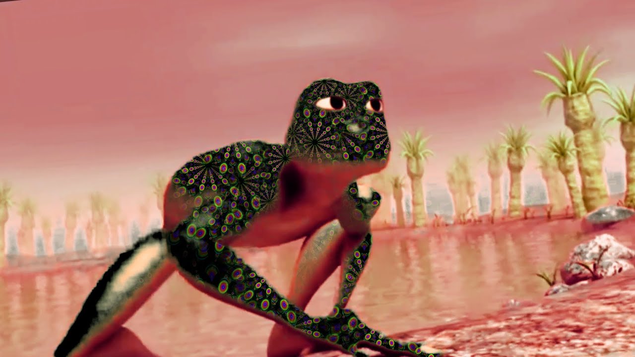 Robotic Patila Frog Dancing with Moving Peacock skin | Patila Frog ...