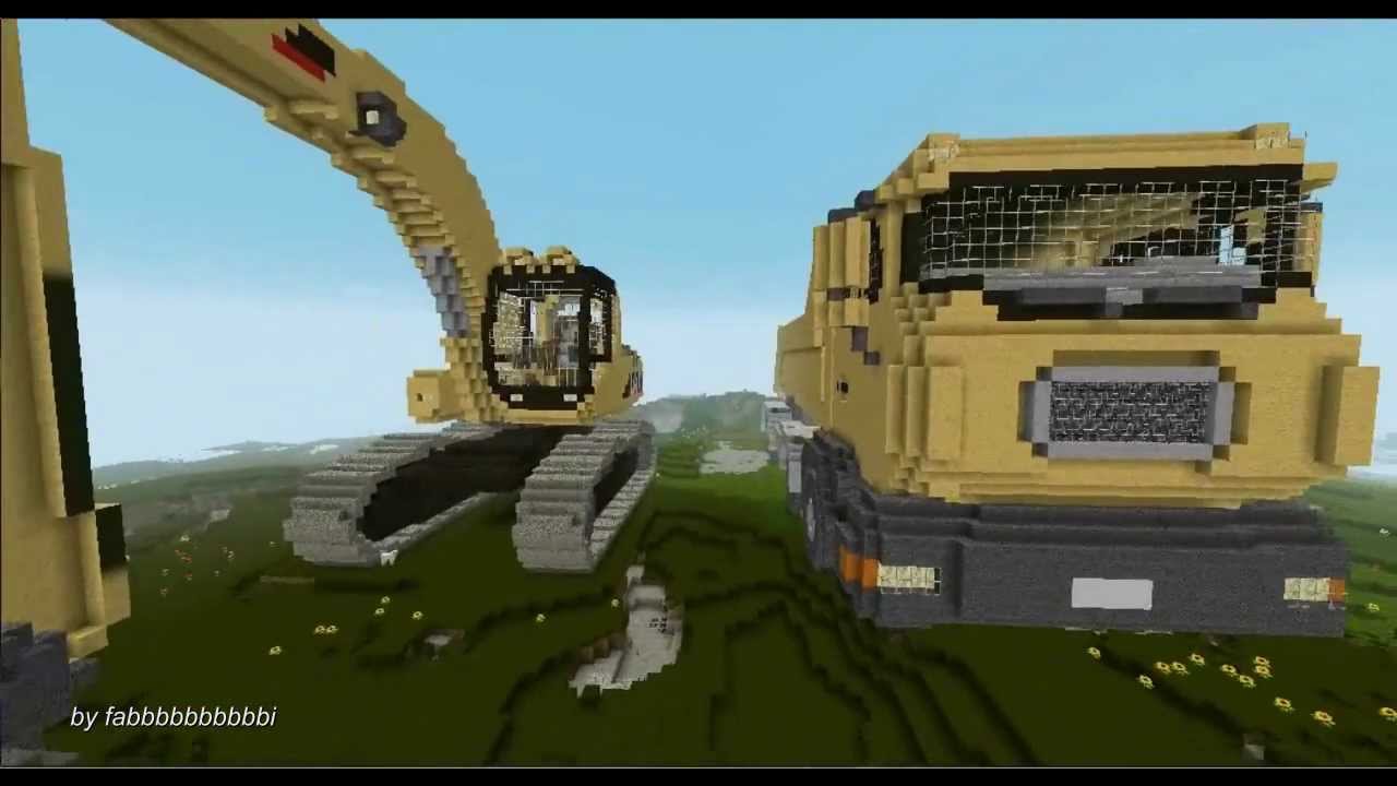 Minecraft LKW / Kipper / Truck Großprojekt - YouTube