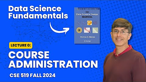 CSE 519 --- Data Science Fundamentals (Fall 2024) - YouTube