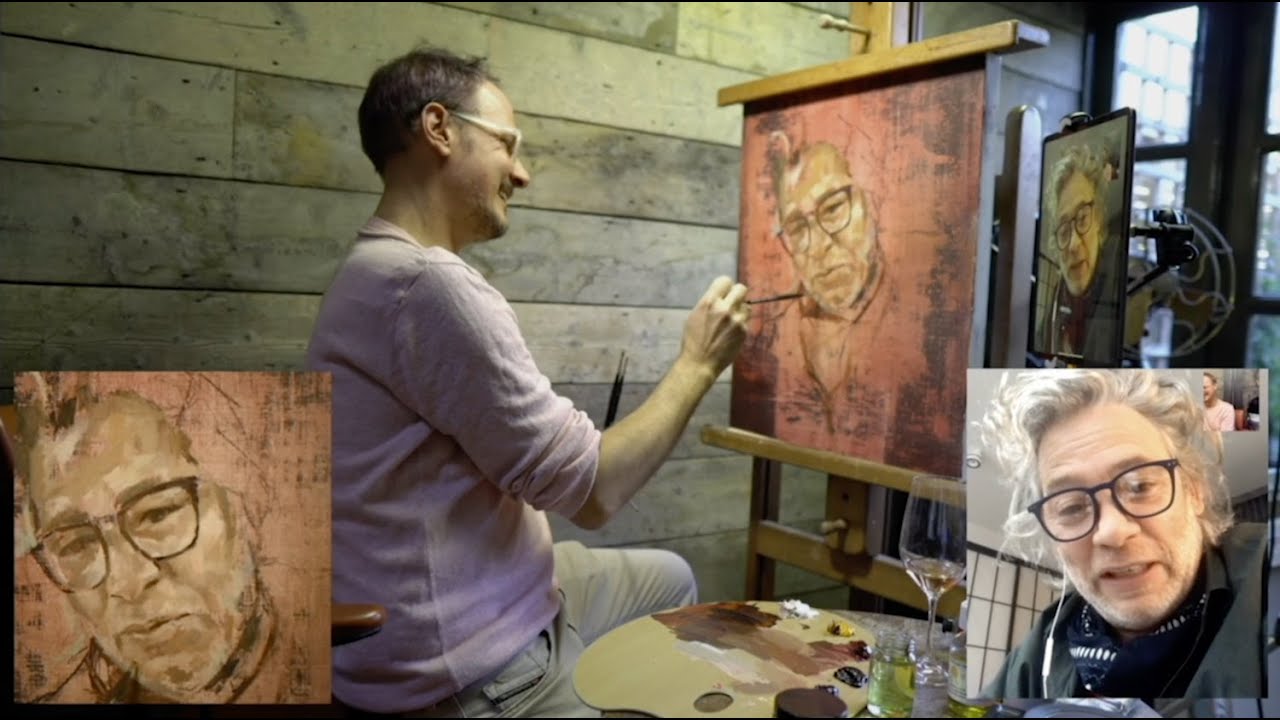 At Home with Artist Jonathan Yeo | Christie's - YouTube