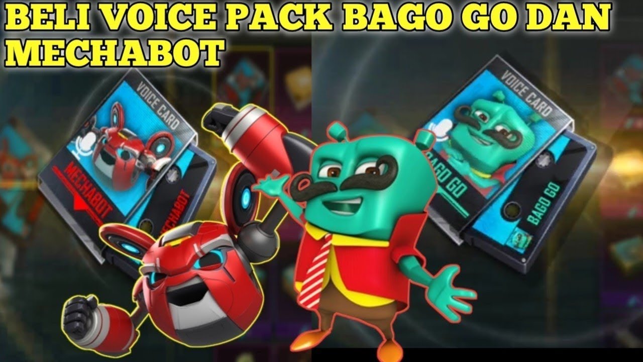 BELI VOICE PACK BAGO GO DAN MECHABOT‼️VOICE PACK KEREN BANGET SIH INI ...