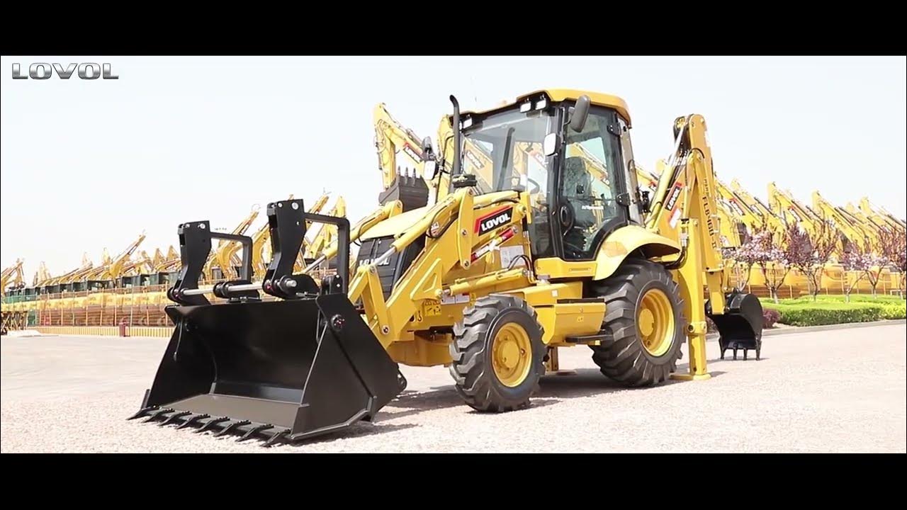 LOVOL FLB468 Ⅱ backhoe loader - YouTube