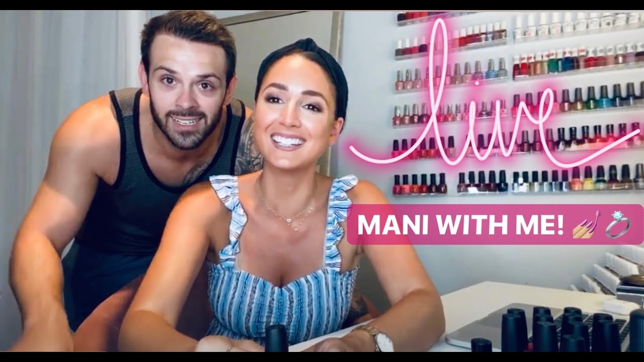 LIVE Mani With Me 8/24/2020 💅🏼💍 - YouTube