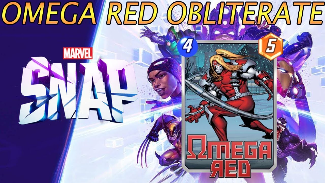 OMEGA RED THE EXODIA | Marvel Snap | Deck Tech - YouTube