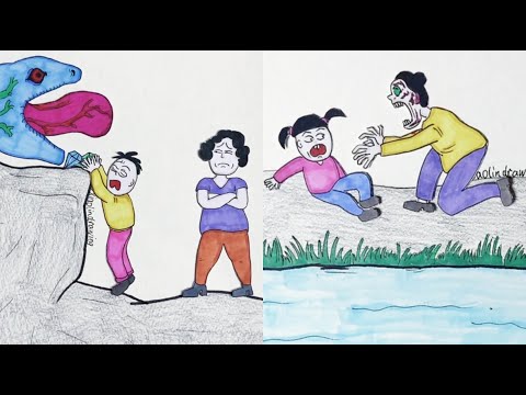 A compilation of short videos #compilation#drawing#cartoon#story#xiaolindrawing#animation#art#