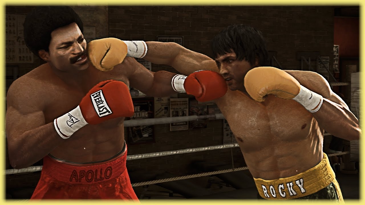 Rocky Vs Apollo | Fight Night Champion - YouTube