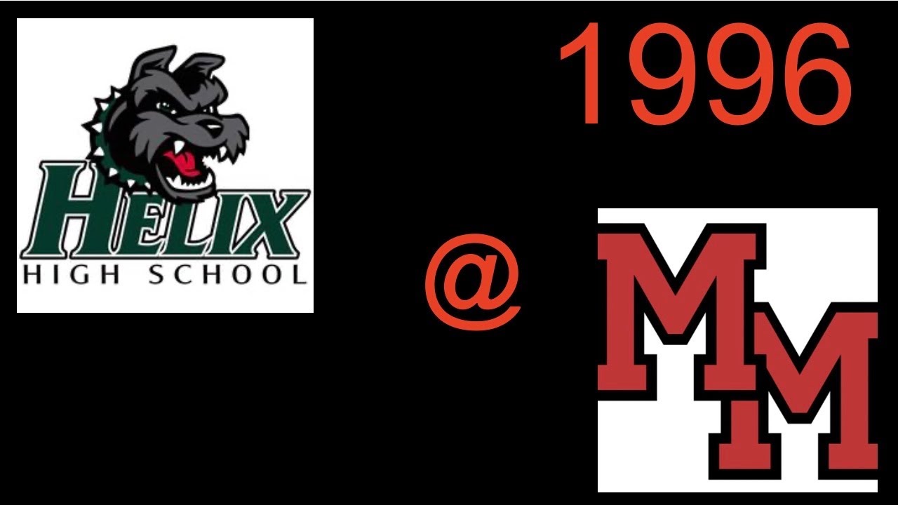 Helix Highlanders at Mount Miguel Matadors Varsity Football 1996 - YouTube