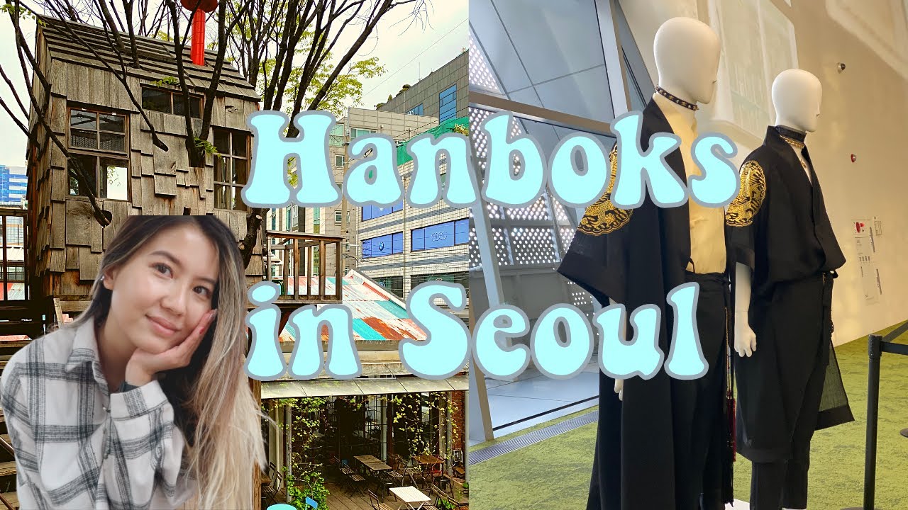 BTS hanbok exhibit & Treehouse cafe in Seoul - YouTube