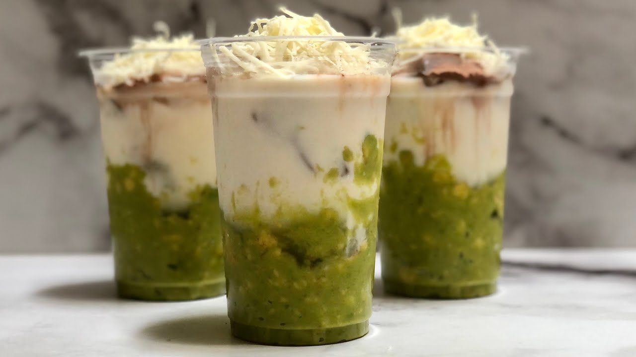 CARA MEMBUAT ALPUKAT KOCOK YANG ENAK | PERPADUAN ALPUKAT MILO DAN KEJU ...