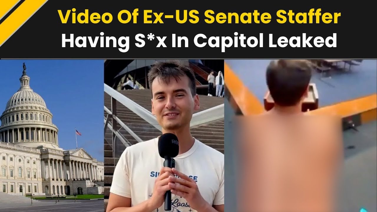 US Senate Sex Act: Ex-Senate Staffer’s Sex Video In Capitol Leaked ...