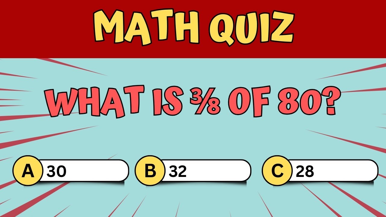🧠 50 Mind-Blowing Math Questions | Can You Solve Them All? - YouTube