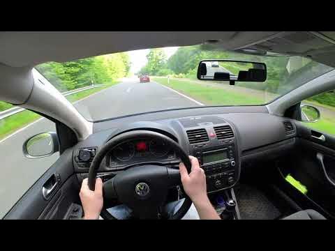Beautiful Countryside Drive | VW Golf 5 | 75 HP - YouTube