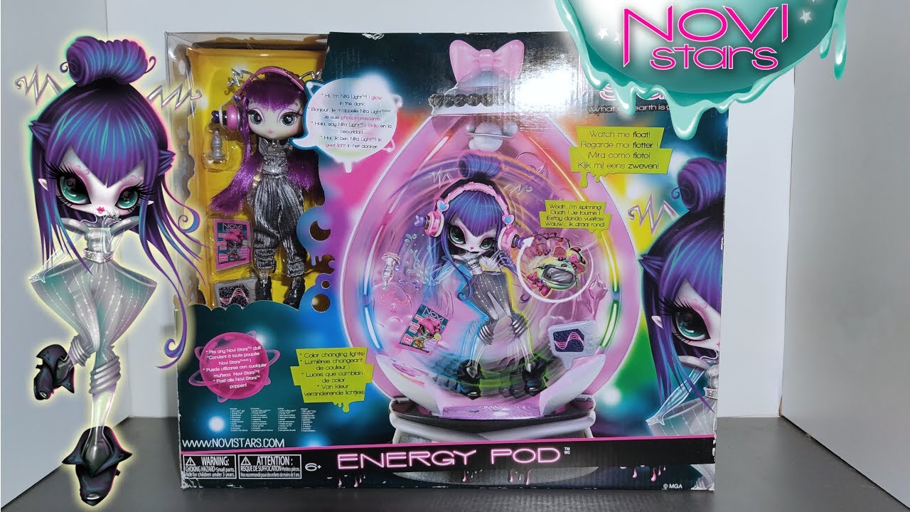 Découverte des Novi Stars - Ouverture de Nita Light avec son Energy Pod ...