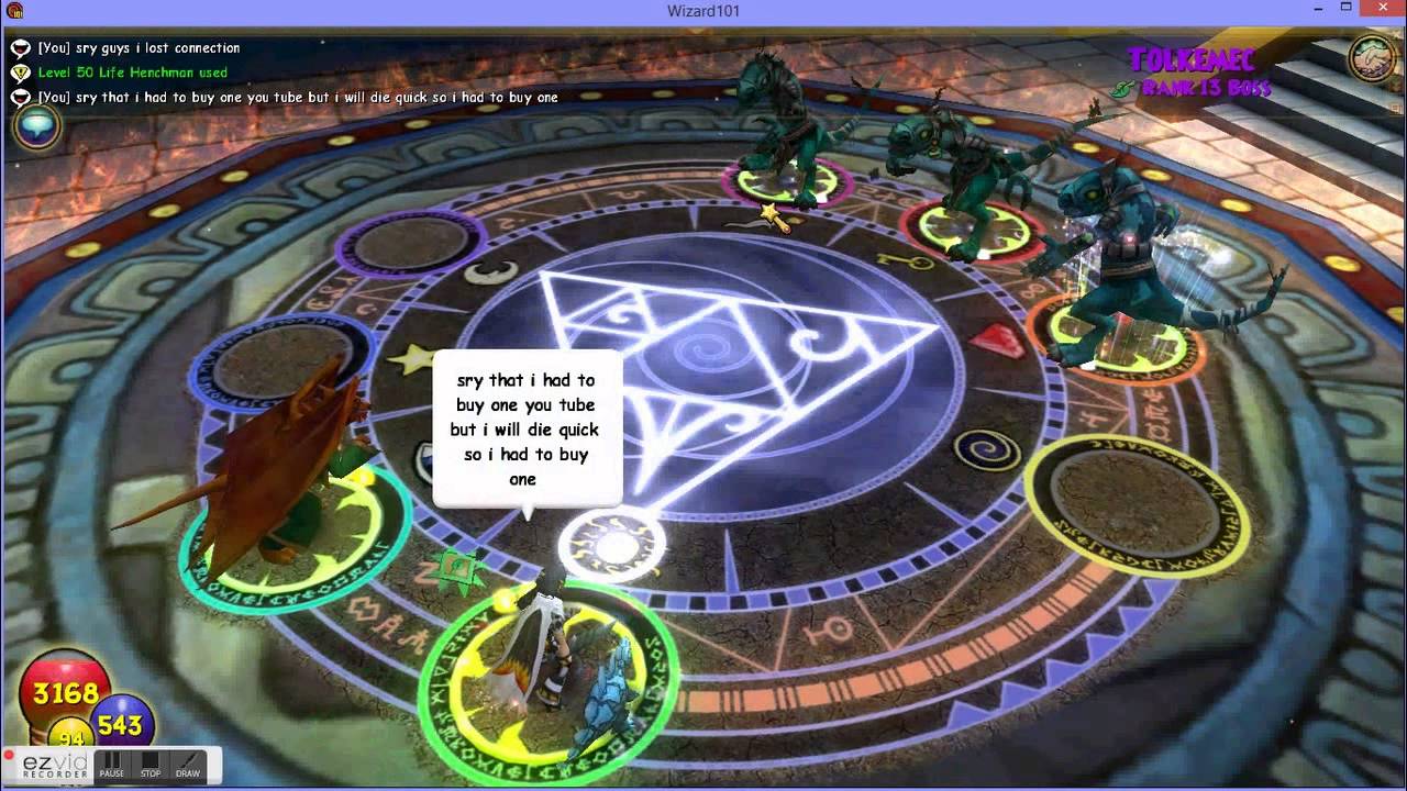 Wizard101 - Sun Serpent Spell - YouTube