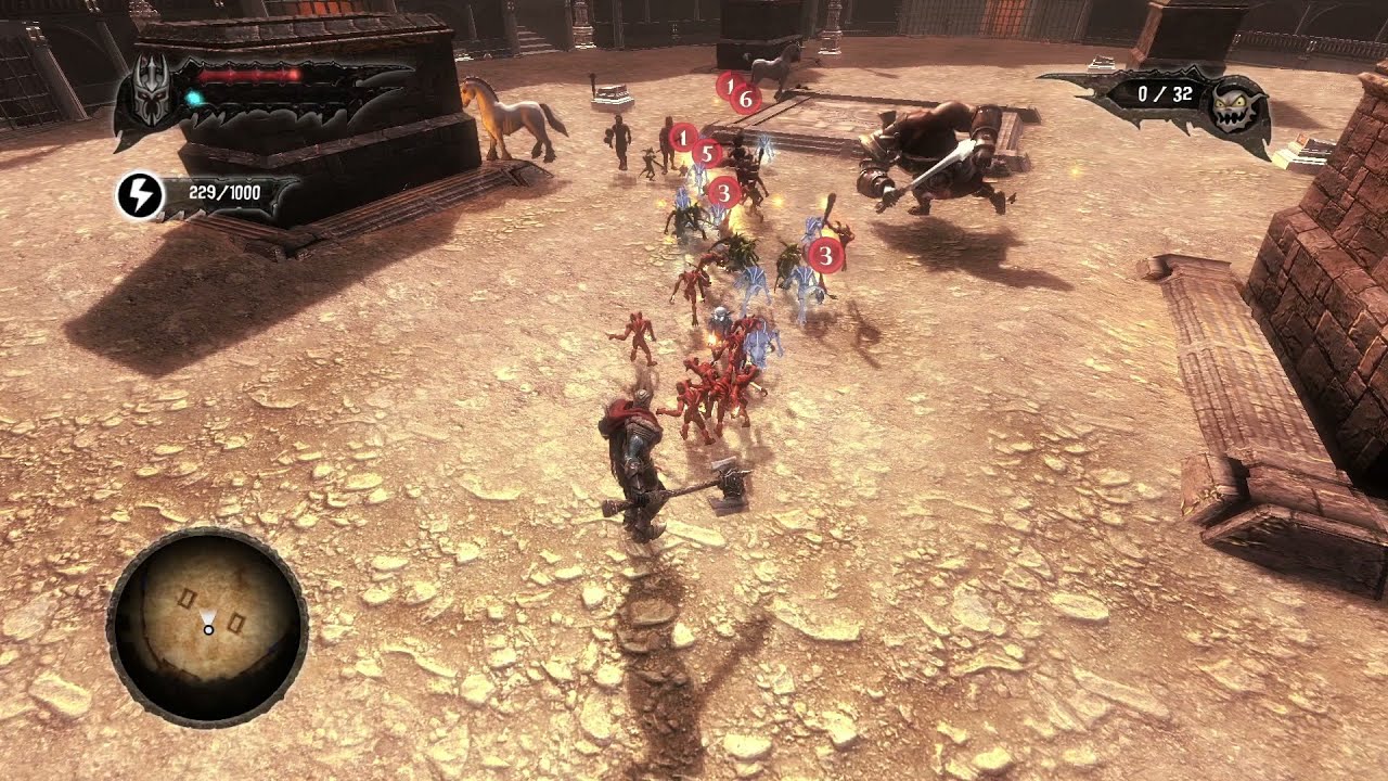 Overlord II playthrough part 7: Empire sewers and arena - YouTube