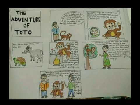 how to make a comic strip | ls the adventures of toto - YouTube
