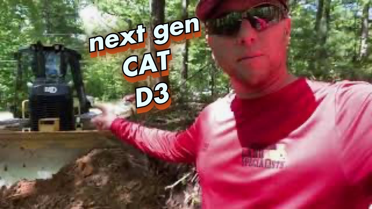 NEXT GEN CAT D3 DOZER CUTTING IN MOUNTAIN ROAD (Day 2) | DigginLife21 ...