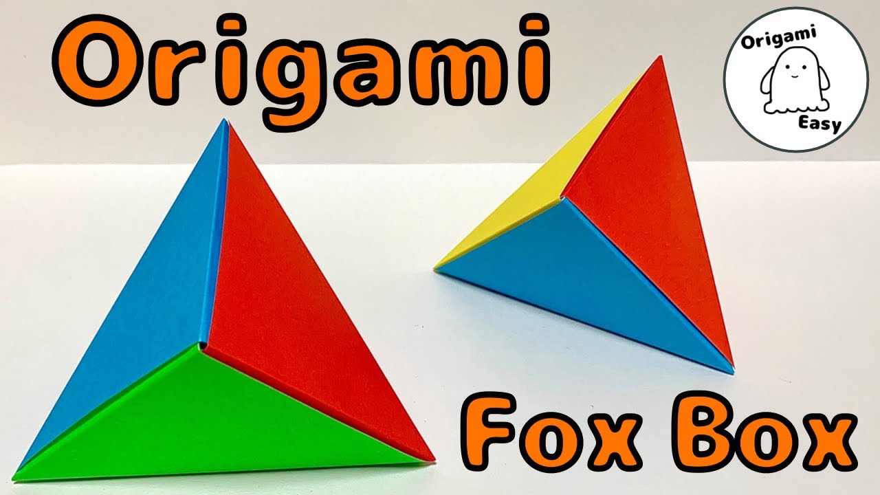 Origami Easy [Fox Box] How to make Foxbox - YouTube