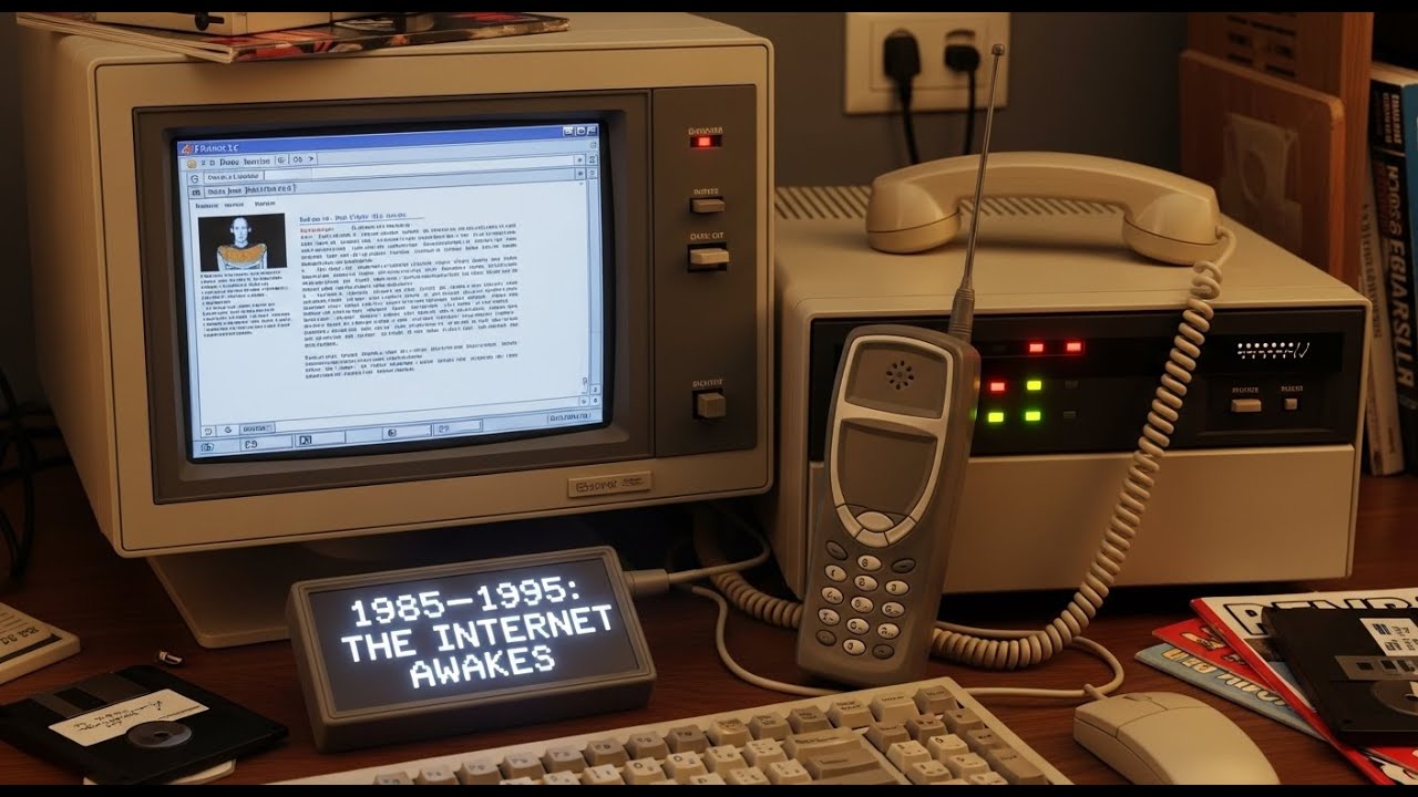 100 Years Of Inventions The Internet Awakens (1985–1995): Part 4 - YouTube