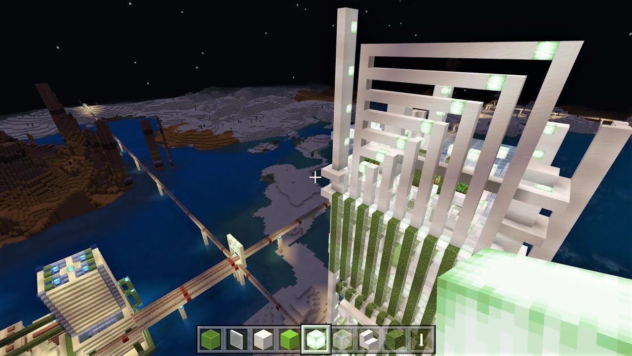 Skyscraper - Step by Step Up - Tutorial 7 Minecraft Creative (No ...