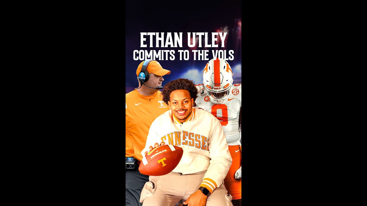 Ethan Utley Commits To The Vols - YouTube