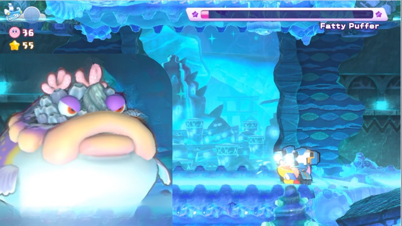 HOW TO BEAT Fatty Puffer Stage 5 BOSS in Kirby Returns to Dreamland ...