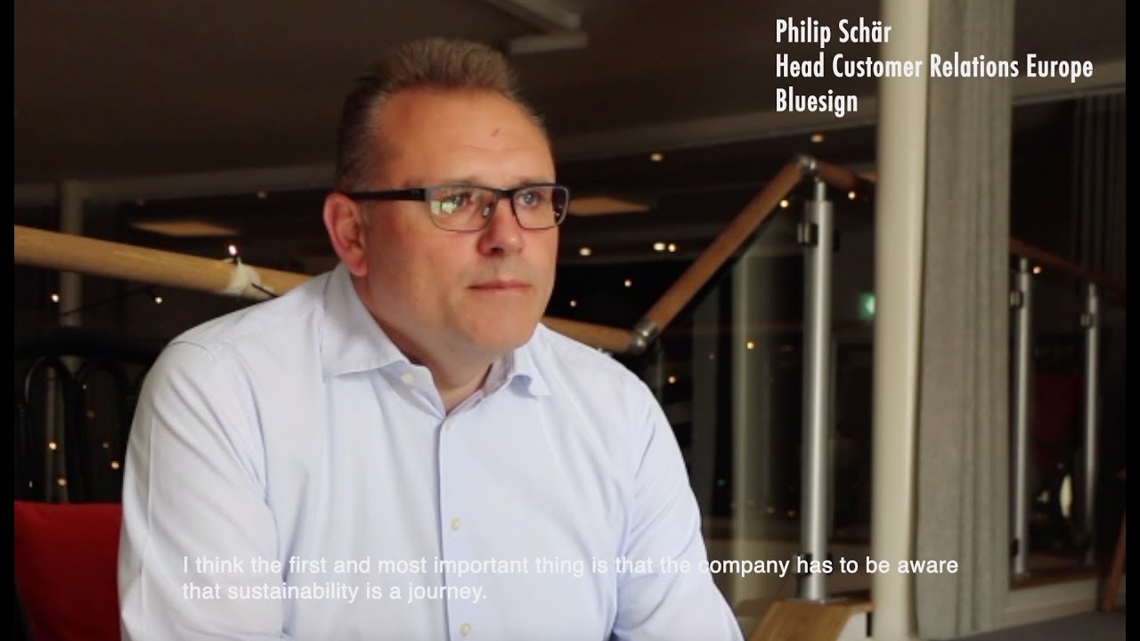 Sustainability chat with Philip Schär, Bluesign - YouTube