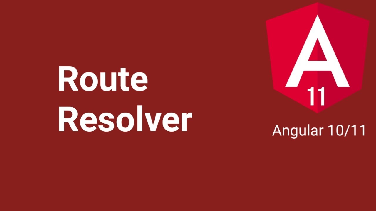 Route Resolver | Part #26 | Angular 10/11 tutorial in Hindi - YouTube