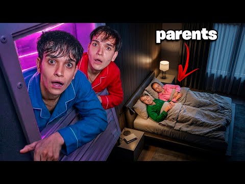 We Secretly Lived In Our Parents Bedroom..