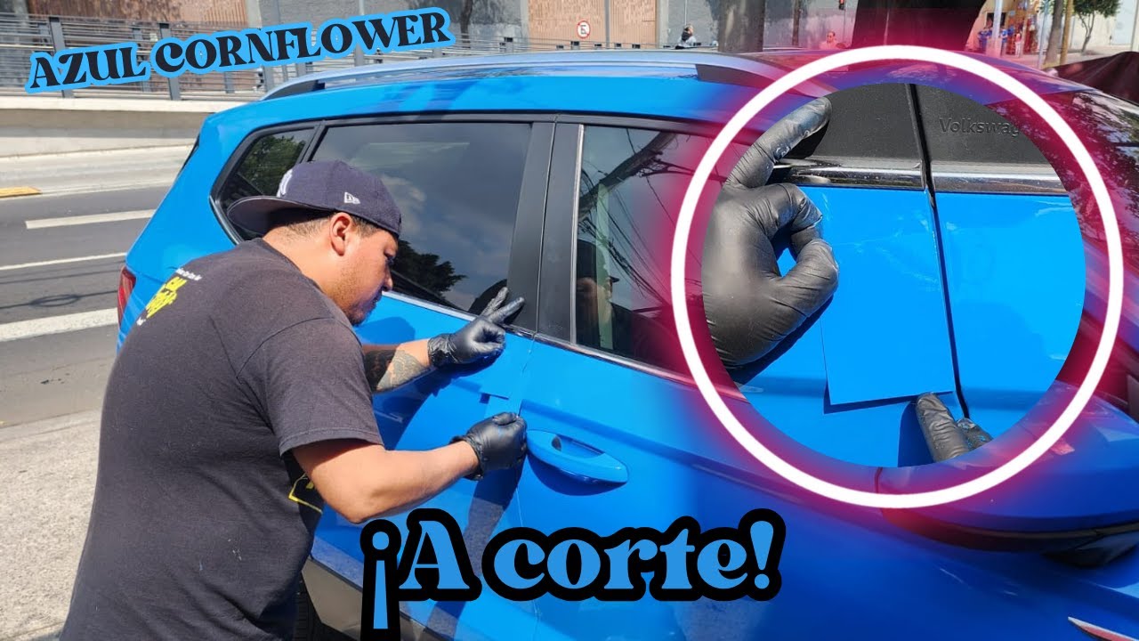 CÓMO IGUALAR EL COLOR AZUL | CORNFLOWER TAOS VW | IGUALACIÓN DE COLOR ...